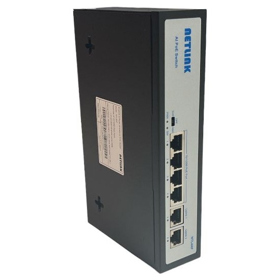 Netlink NTL4AF 4 Port 10/100 Poe + 2X10/100 Uplink Port 65W Fiyatı