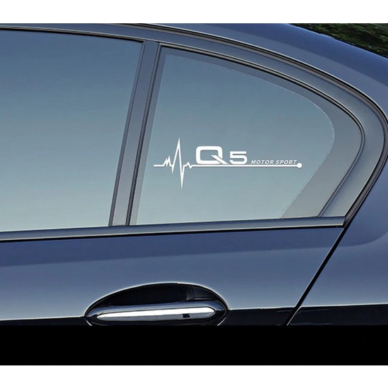 DK Tuning Audi Q5 Motor Sport Kelebek Cam Sticker 2 Li Set Fiyatı