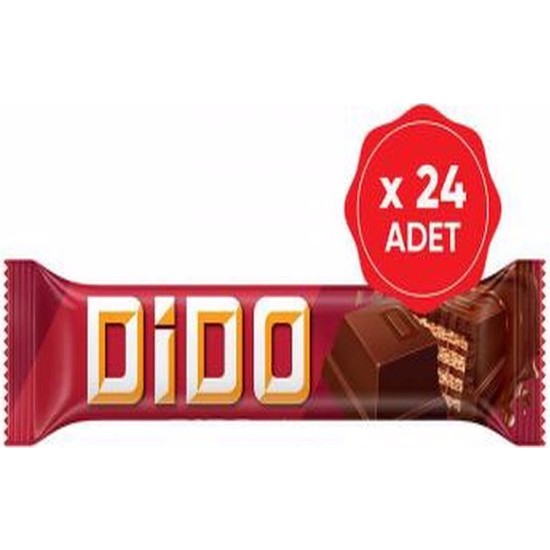 Ülker Dido Çikolatalı Gofret 24 Adet 35GR (1 Kutu) Fiyatı