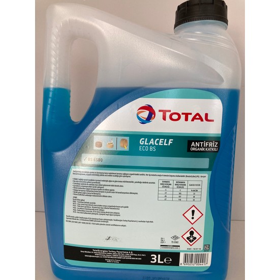 Total Glacelf Eco Bs Organikkatkılı Anrifriz Fiyatı