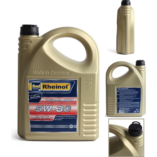 Swd Rheinol Primus Asm 5W-30 5 Lt Motor Yağı ( Üretim Yılı: Fiyatı