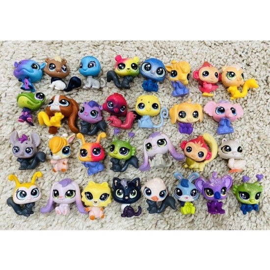 Minişler Pet Shop Littlest Pets Shop Lps Minişler 10 Adet Fiyatı