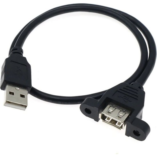 Keepro USB 2.0 Dişi Erkek Panel Tipi Montaj Tipi USB Kablo Fiyatı