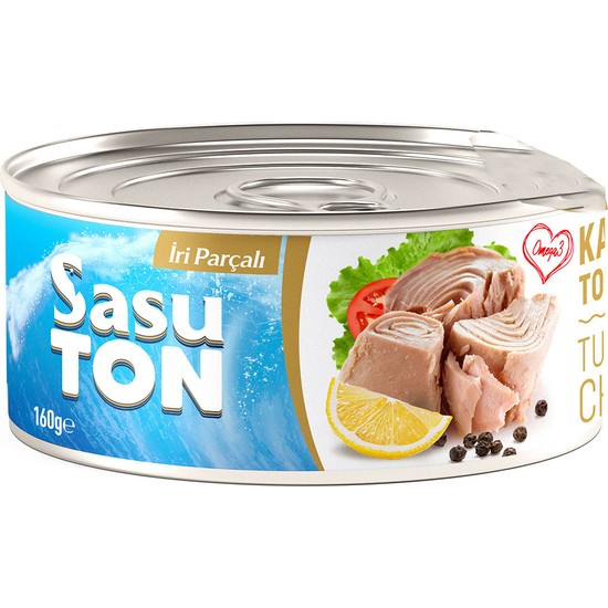 Sasu Blue Klasik İri Parçalı Ton Balığı 6 x 160 gr Fiyatı