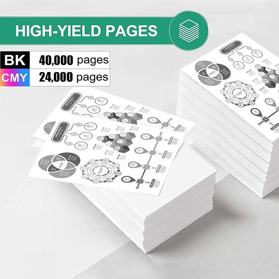 tonermax Sharp MX-3070V Muadil Toner Takım / Sharp MX-61GT Fiyatı