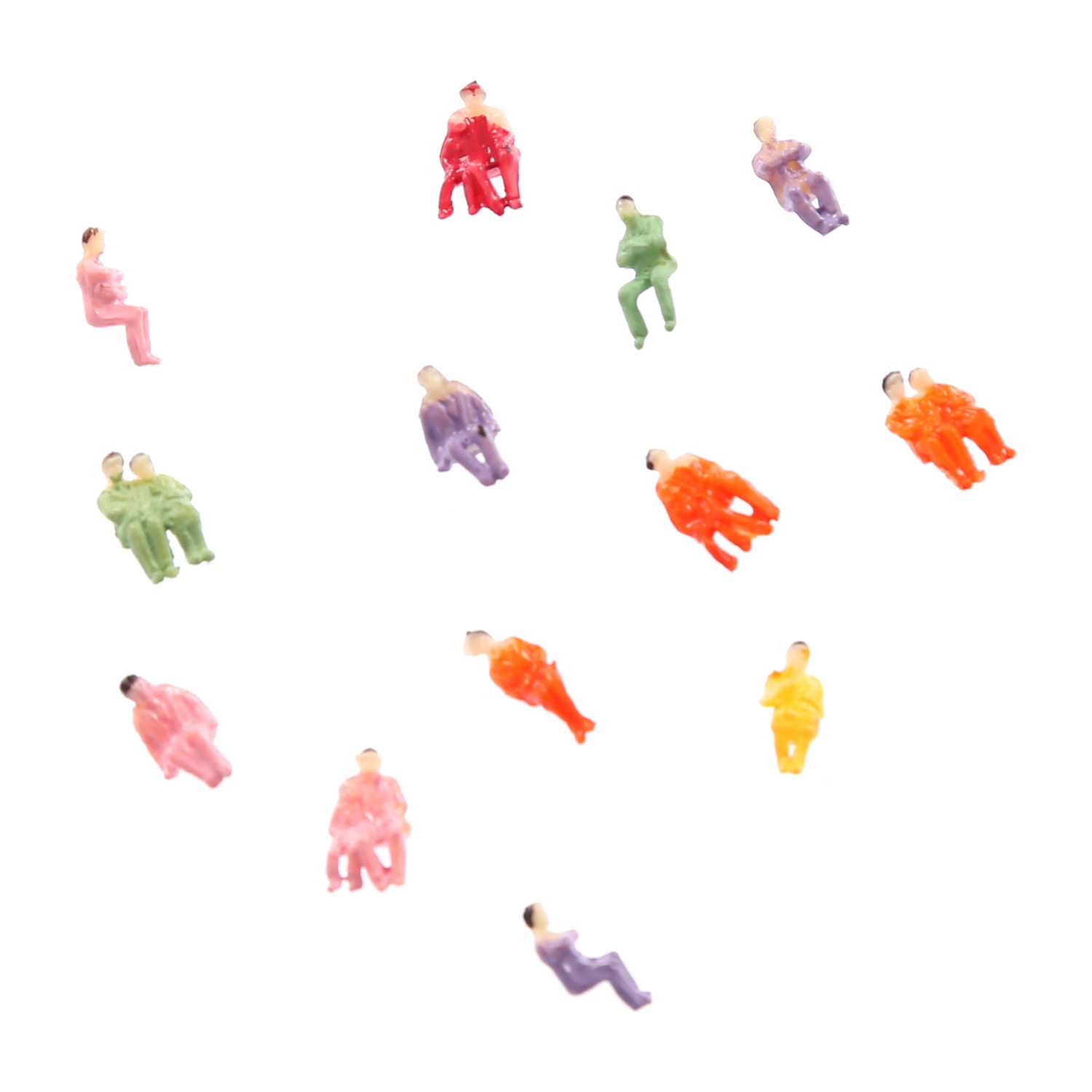 DelRey Maket Oturan İnsan Figürü 1/150 12'Li Fiyatı