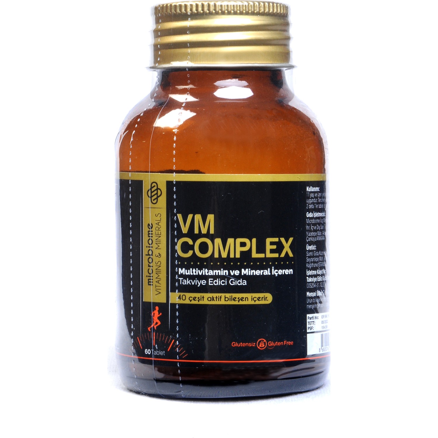 Microbiome Vm Complex Multivitamin ve Minaeral Içeren Fiyatı