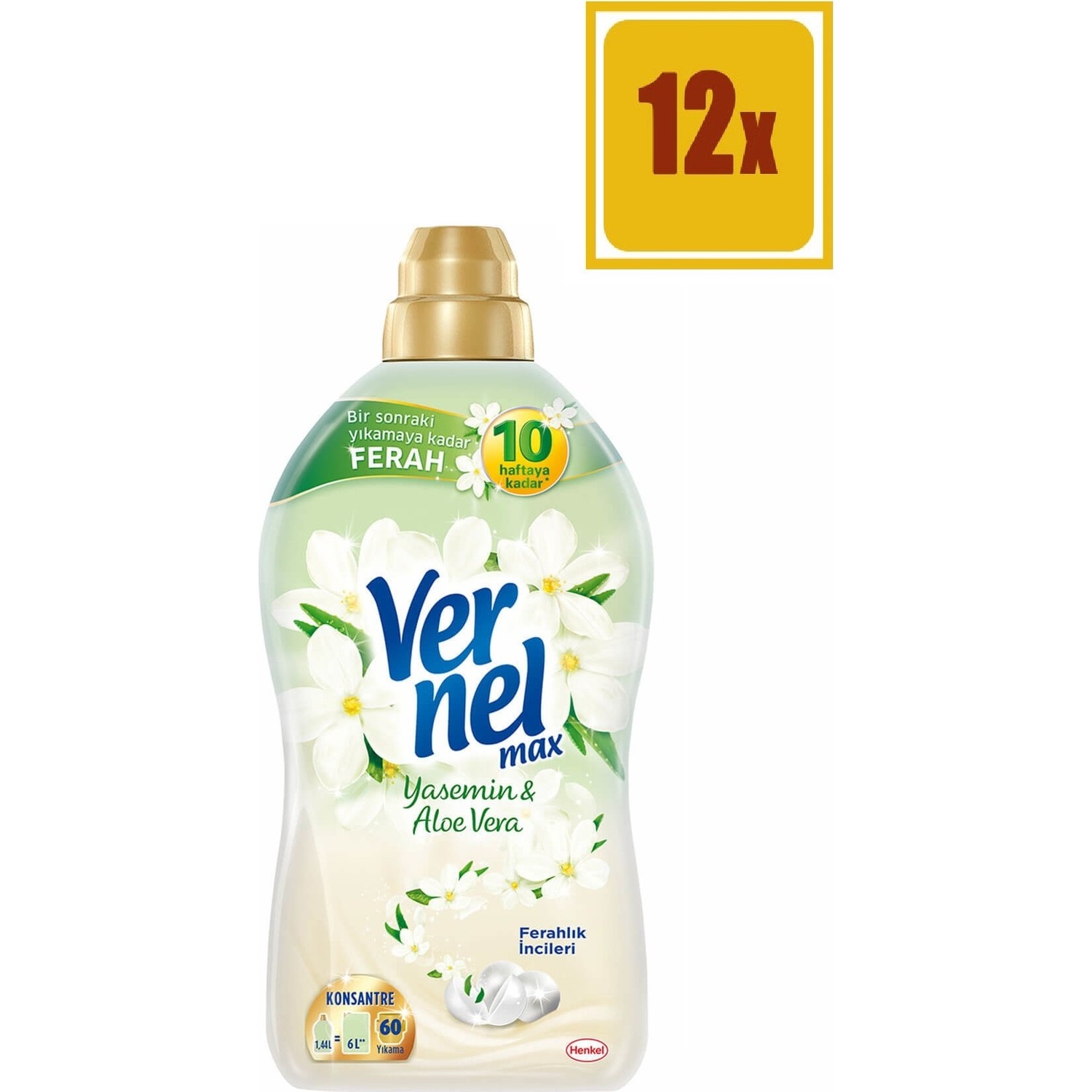Vernel Max 1,440 ml Yasemın-Aloe Vera*12 Fiyatı