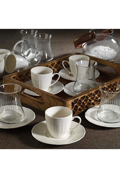 Kütahya Porselen İlay Çay & Kahve Takımı Kütahya Porselen İlay Çay & Kahve Takımı