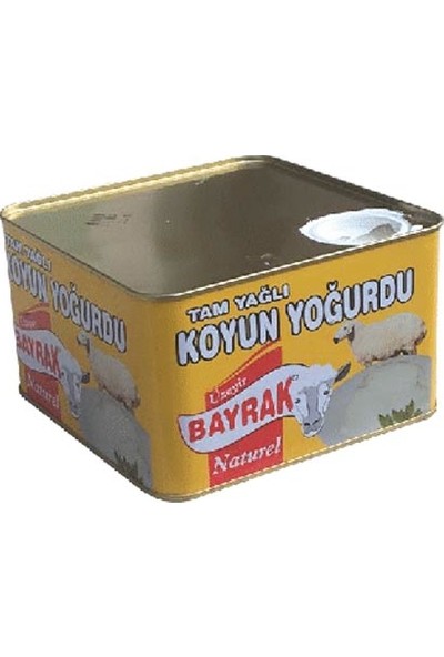 Bayrak Koyun Yoğurdu Tam Yağlı 1900gr Bayrak Koyun Yoğurdu Tam Yağlı 1900gr