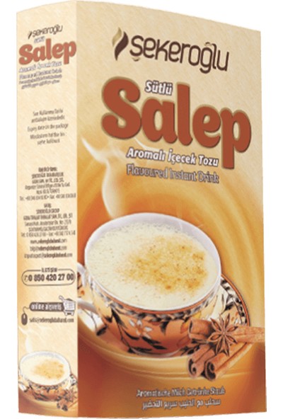 Şekeroğlu Salep 250 gr Kutu