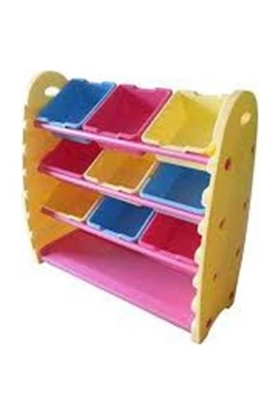 Montessori Plastik Saklama Rafı King Kids Tb 1500