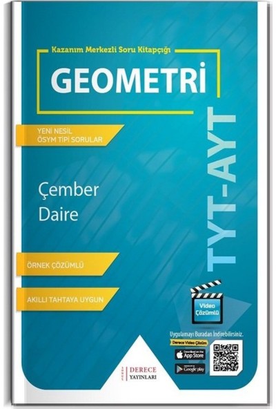Derece Yayınları DRC TYT AYT Çember Daire 2020-2021