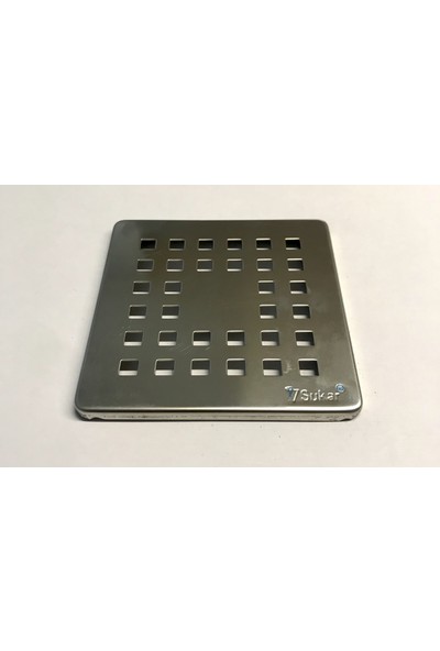 Sukar Paslanmaz Çelik Kare Delikli Süzgeç Izgarası 10 x 10 cm