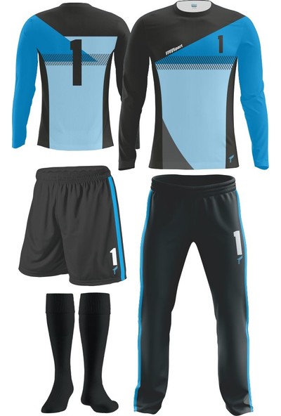 Freysport Axiom Kaleci Forması Forma + Uzun Alt + Şort + Çorap Freysport Axiom Kaleci Forması Forma + Uzun Alt + Şort + Çorap