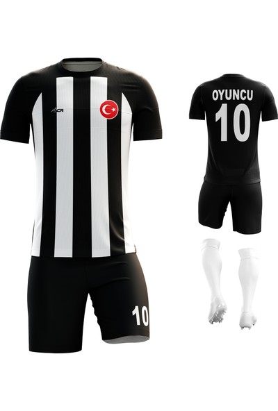 Acr Giyim - Çizgili - Kişiye Özel Futbol Forması Takımı