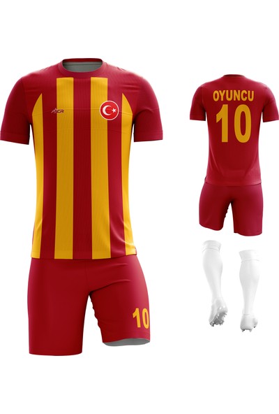 Acr Giyim - Çizgili - Kişiye Özel Futbol Forması Takımı