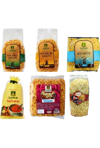 Zaika Unlu Mamül 6'lı Fırsat Paketi