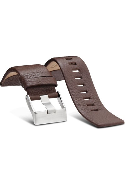 Trendburada Dıesel Uyumlu 28MM Kahverengi Hakiki Deri Saat Kordonu Kayışı Trendburada Dıesel Uyumlu 28MM Kahverengi Hakiki Deri Saat Kordonu Kayışı