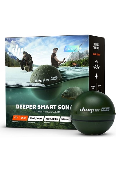 Deeper Smart Sonar Chırp+ Gps Balık Bulucu Deeper Smart Sonar Chırp+ Gps Balık Bulucu