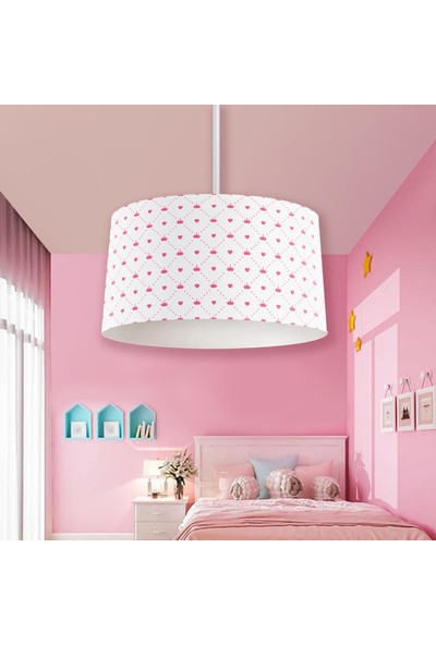 Bebişim Halı Taçlı bha2070 Çocuk Odası Sarkıt Avize