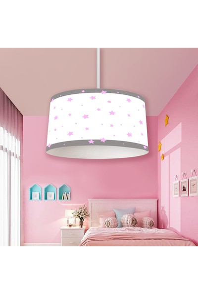 Bebişim Halı Yıldızlı bha2081 Çocuk Odası Sarkıt Avize