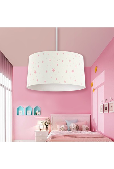 Bebişim Halı Yıldızlı bha2097 Çocuk Odası Sarkıt Avize