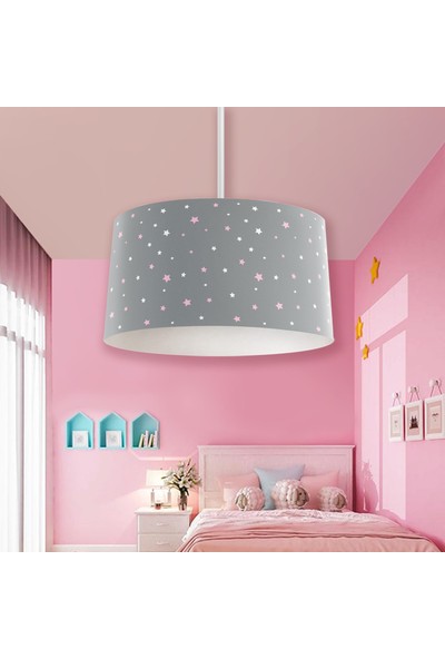 Bebişim Halı Yıldızlı bha2215 Çocuk Odası Sarkıt Avize