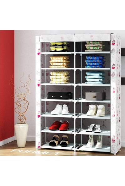 Pormet Bez Dolap Ayakkabılık Pormet Bez Dolap Ayakkabılık