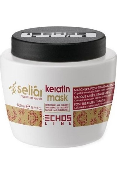 Echosline Seliar Keratin Maskesi 500 ml Echosline Seliar Keratin Maskesi 500 ml
