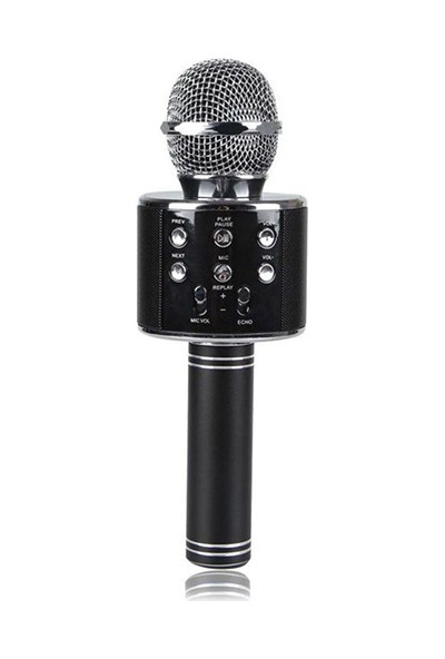 Wster Ws-858 Wireless Karaoke Mikrofon Bluetooth Hoparlör Wster Ws-858 Wireless Karaoke Mikrofon Bluetooth Hoparlör