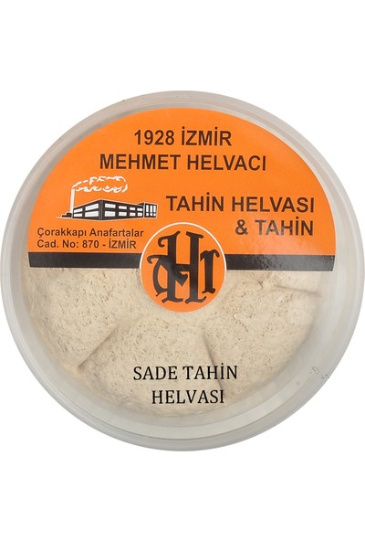 1928 Mehmet Helvacı Sade Tahin Helvası 500 Gr 1928 Mehmet Helvacı Sade Tahin Helvası 500 Gr