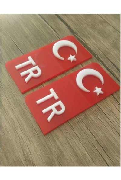 Plakalık Tr Pleksi Aparat 2 Adet