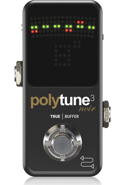 Tc Electronic Polytune 3 Noir Polifonik Tuner, Akort / Bonafide Buffer Pedalı Tc Electronic Polytune 3 Noir Polifonik Tuner, Akort / Bonafide Buffer Pedalı