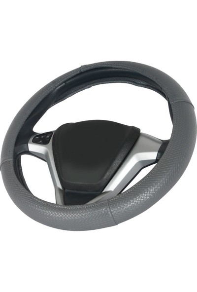 Akhan Tuning Geçme Simit Direksiyon Kılıfı Hasır Gri F-11 Akhan Tuning Geçme Simit Direksiyon Kılıfı Hasır Gri F-11