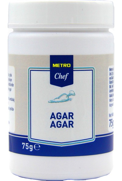 Metro Chef Agar Agar 75 gr Metro Chef Agar Agar 75 gr
