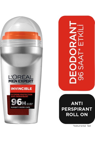 L'Oréal Paris Men Expert Invıncıble Antı-Perspırant Roll On 50ml