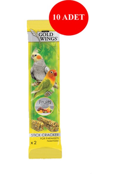 GWC Meyveli Paraket Krakeri 2li x 10 Adet