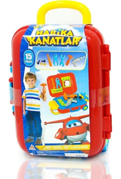 Dede Harika Kanatlar Tamir Set Bavulum Dede Harika Kanatlar Tamir Set Bavulum