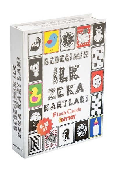 Diytoy Bebeğimin Ilk Zeka Kartları (Flash Kart) Diytoy Bebeğimin Ilk Zeka Kartları (Flash Kart)
