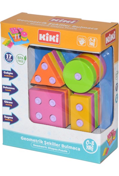 Kiki Geometrik Şekiller Bulmaca Kiki Geometrik Şekiller Bulmaca