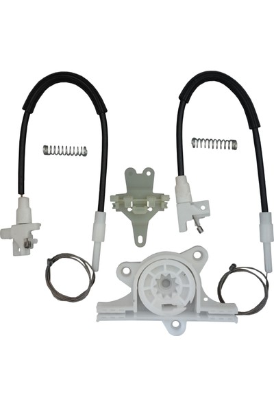Nissan Terrano MK2 1993-2005 4/5 Kapı İçin Sol Arka Cam Kriko Tamir Seti Nissan Terrano MK2 1993-2005 4/5 Kapı İçin Sol Arka Cam Kriko Tamir Seti