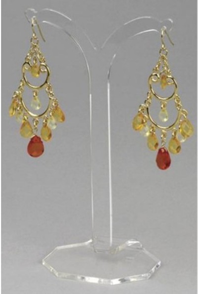 Didideko Pleksi Boynuz Pleksi Küpe Standı 13 x 8 x 5 cm