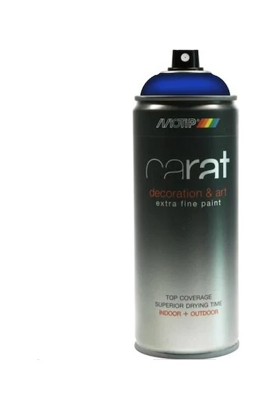 Motip Carat Ral 5015 Dekoratif Parlak Sprey Boya 400 ml Gök Mavi