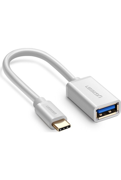 Ugreen Type-C USB 3.0 Dönüştürücü Adaptör Beyaz