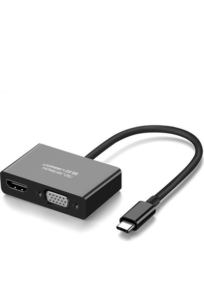 Ugreen Type-C HDMI VGA Çevirici Adaptör