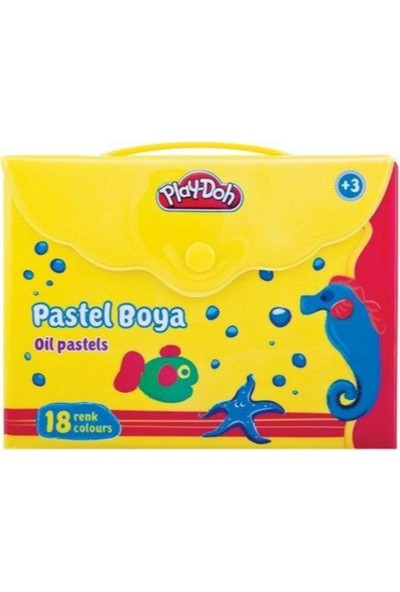 Play-Doh 18 Renk Pastel Boya Çantalı Play-Doh 18 Renk Pastel Boya Çantalı