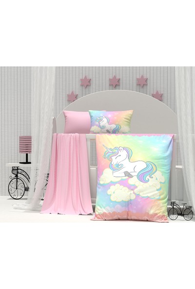 Teksmoda Jr Bebek Nevresim Takımı %100 Pamuk Unicorn Teksmoda Jr Bebek Nevresim Takımı %100 Pamuk Unicorn