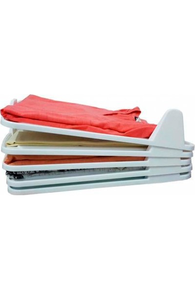 Q Lüx Dolap ve Kıyafet Düzenleyici 5'li T-Shirt Düzenleyici L-659