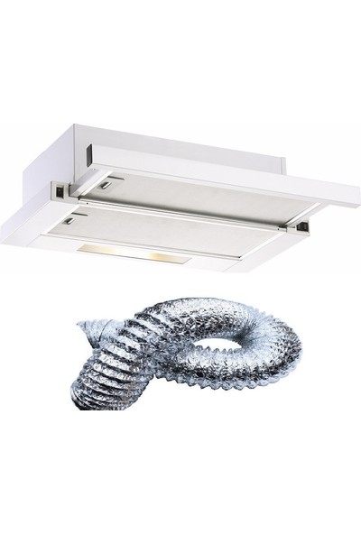 Hibsan 8052 Aspiratör + 2.5 mt Alüminyum Baca Borusu Hibsan 8052 Aspiratör + 2.5 mt Alüminyum Baca Borusu